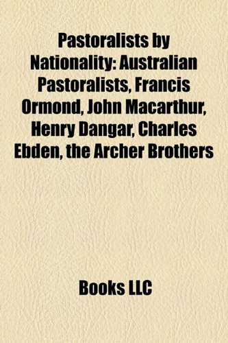 Pastoralists by Nationality: Australian Pastoralists, Francis Ormond ...