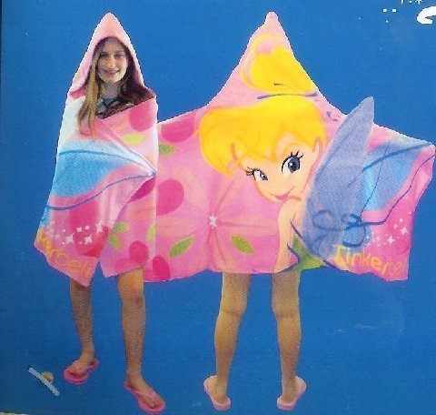 Disney Tinkerbell Hooded Bath Towel : Amazon.in