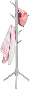 Amazon.com: Cozivolife Kid's Coat Rack Stand Beech Wood Coats Tree ...