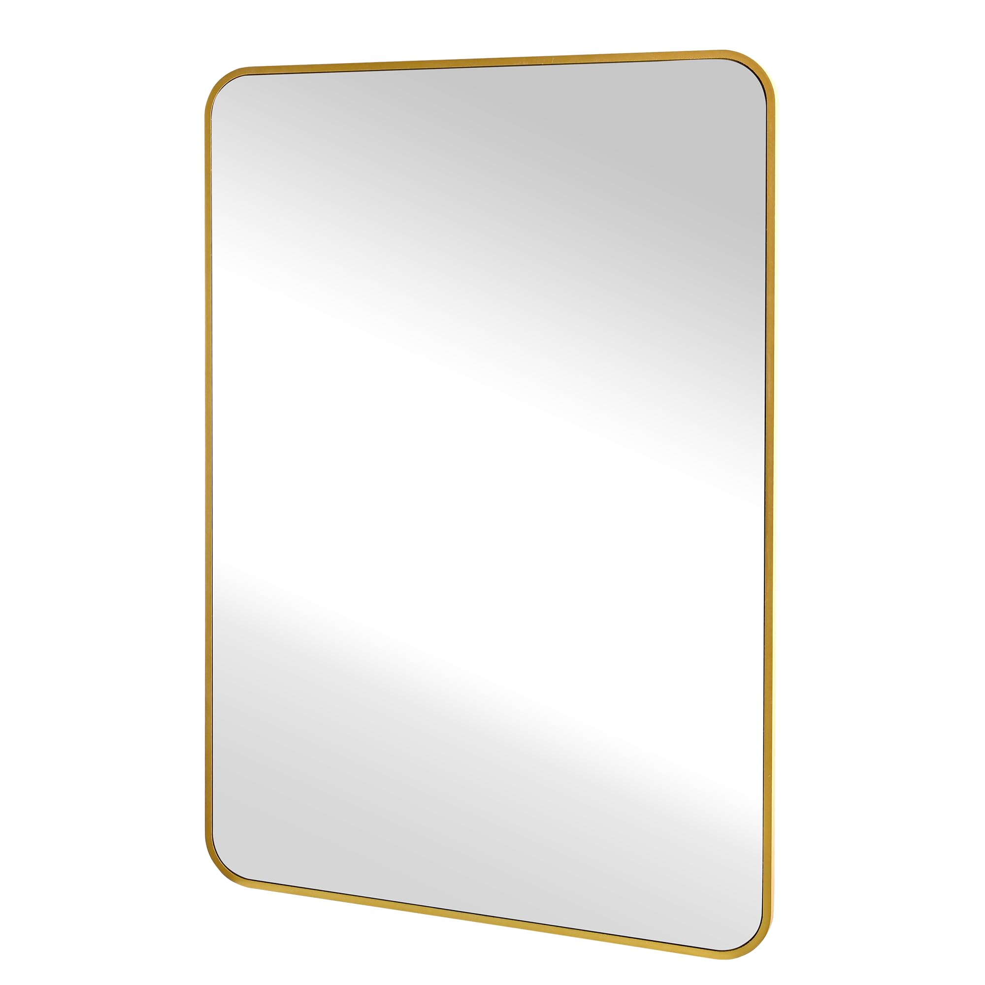 Amazon.com: Tanmicoshomy Gold Mirrors for Wall 24x36 Inch, Rectangle ...