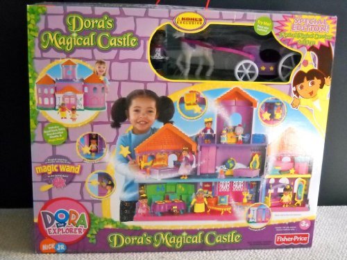 Fisher-Price Dora the Explorer Magical Castle Play Set with Musical ...