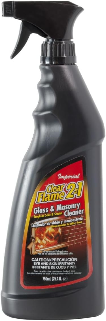 Amazon.com: CLEAR FLAME 2 in 1 Fireplace & Stove Cleaner & Deodorizer ...