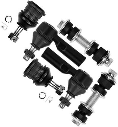 Amazon.com: SCITOO 6pcs Suspension Kit 2 Front Steering Sway Bar End ...