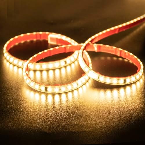 pcningled LED Strip Light 2M (6.56ft) 230V Self Adhesive with Switch ...