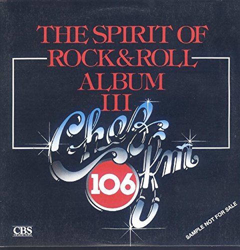 Amazon.com: Various: Chez FM 106 The Spirit Of Rock & Roll Album III LP ...