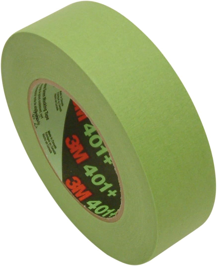 3M 401+ Scotch High Performance Green Masking Tape: 1-1/2 in. x 60 yds ...