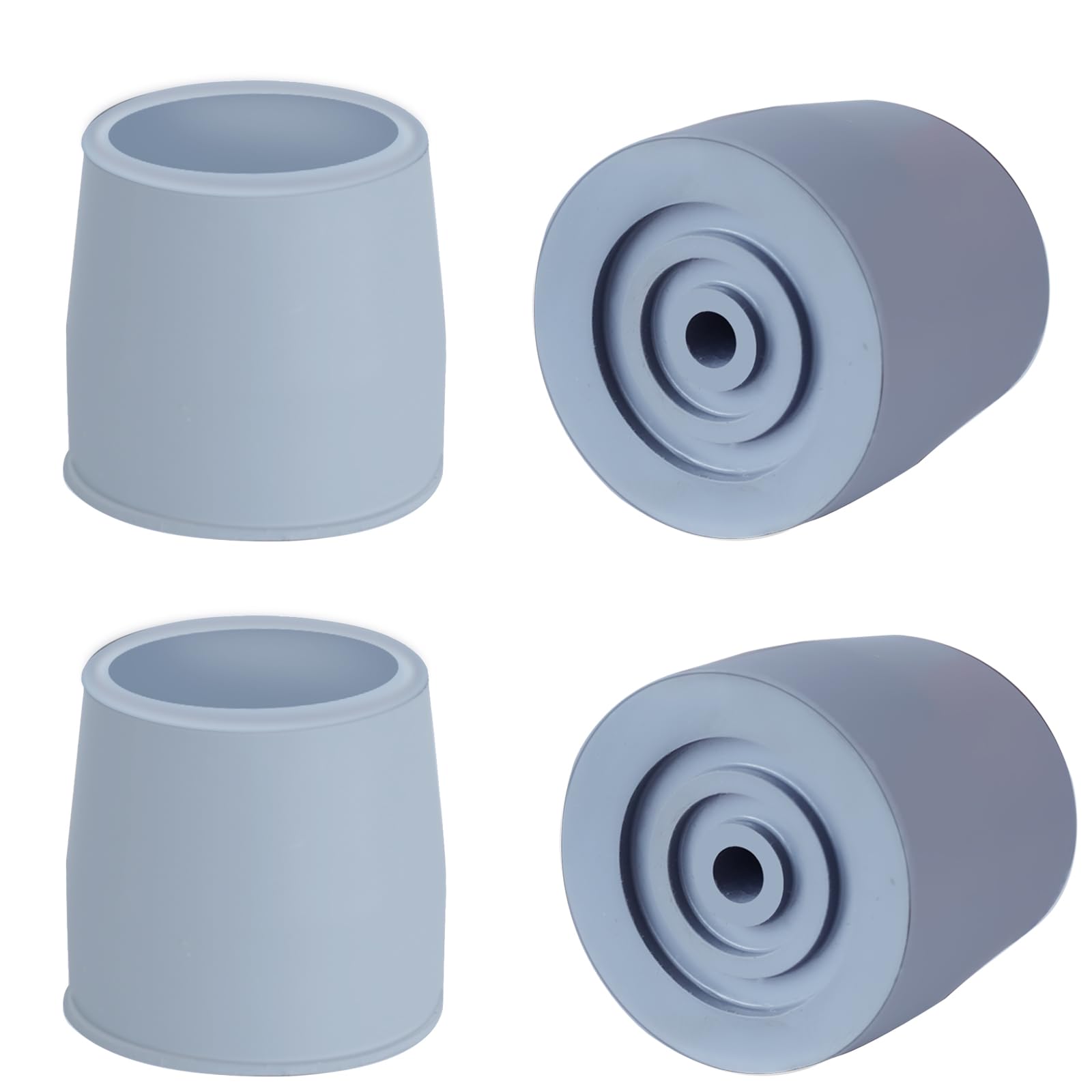Amazon.com: 4 Pack 1 1/8 inch Walker Tips Commode Tips Heavy Duty ...