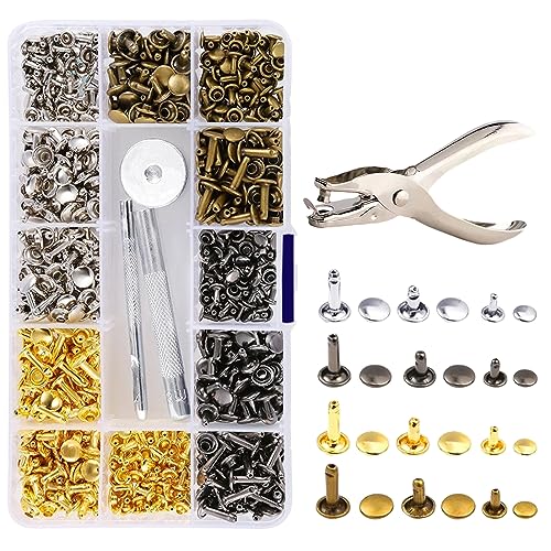 Remaches de golpe para cuero: resistencia y estilo en cada detalle - Mi ...