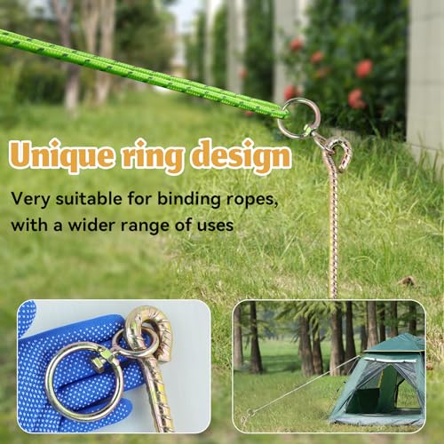 Snapklik.com : EISENSP 16 Inch Dog Tie Out Stake, 0.6 Inch Diameter ...