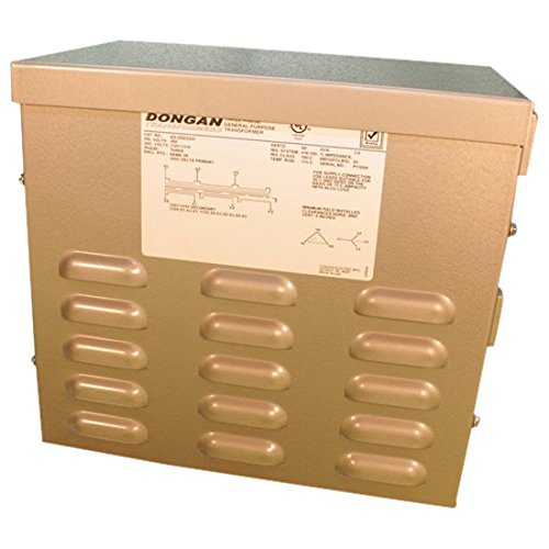 Dongan Transformer 63-0903SH 3-Phase General Purpose Transformer, 3 kVA ...