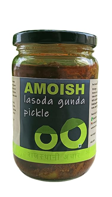 Amoish Store's Lasoda Gunda Pickle | Rajasthani Style-Traditional ...