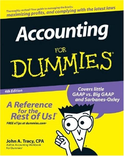 Accounting For Dummies: Tracy CPA, John A.: Amazon.com: Books