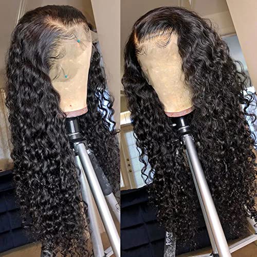 Amazon.com : SuCoo Deep Wave 13x6 Lace Front Wigs Human Hair 28inch ...