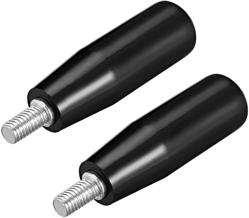 Amazon.com: uxcell 2 Pcs Revolving Handwheel Machine Handle M6 Male ...