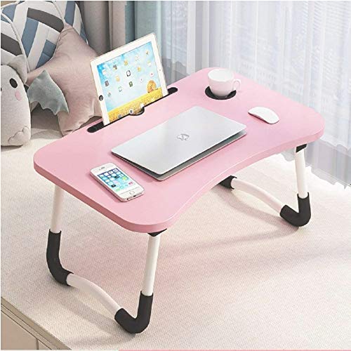 HGY Enterprise Multipurpose Foldable Laptop Table with Cup Holder ...