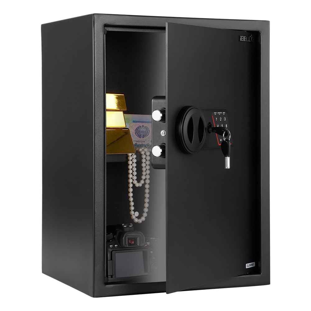 iBELL SL-50B Digital Electronic Safe Locker for Personal and Office Use ...
