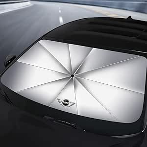 Amazon.co.jp: Mini Cooper Sun Shade Car Parasol Front Shade F55 F56 F57 ...