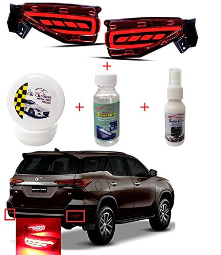 Mozee Multi-Function Neon Car Styling Rear Bumper LED Reflector Light ...