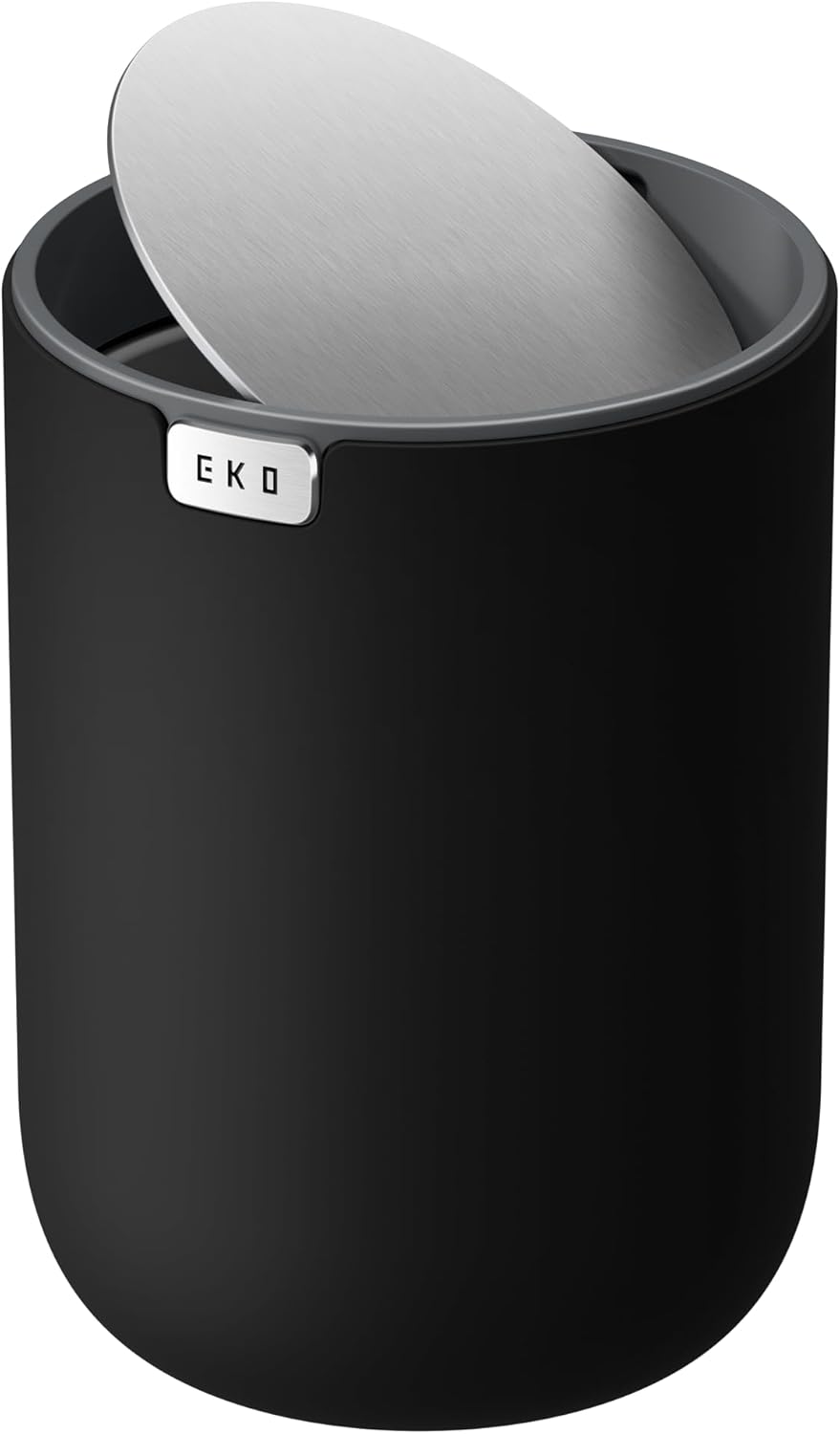 Amazon.com: EKO Fandy 0.58 Gal/2.2L Mini Trash Can with Lid, Swing-Top ...