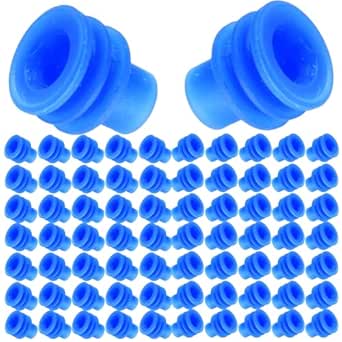 100-PACK Weatherpack/Metripack 280 Series Blue Connector Wire Sealer ...
