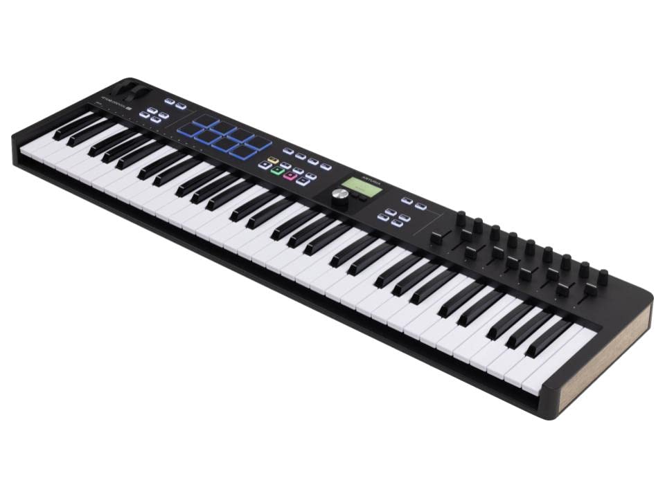 Arturia KeyLab Essential 61 mk3 MIDI Controller with 61 Velocity ...