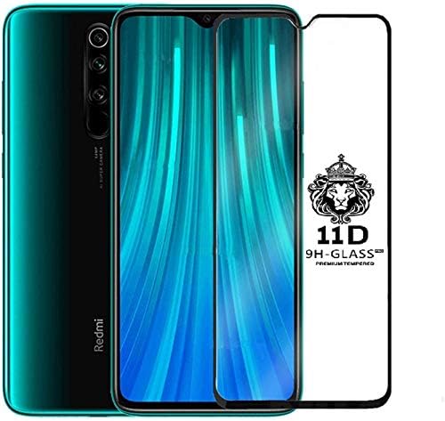 mes 11d tempered glass for redmi note 8 pro (new) edge to edge full ...