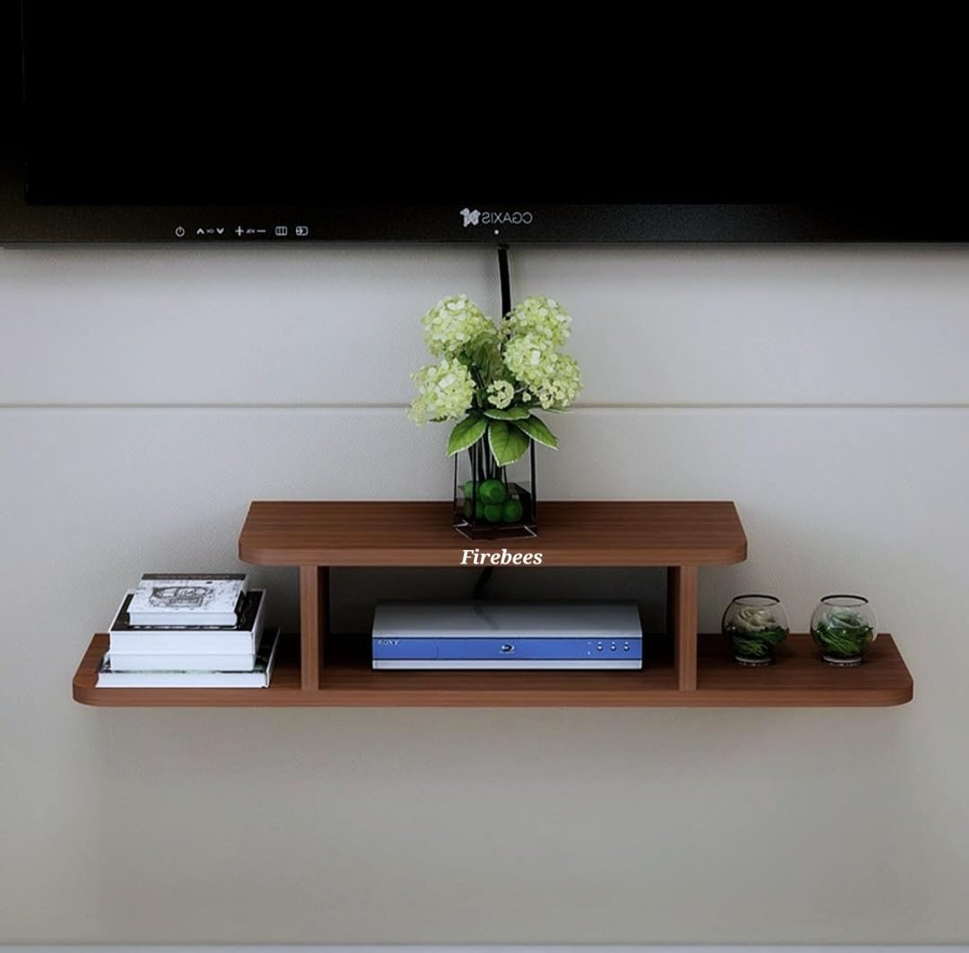 OXMIC Set Top Box Stand Wall Mount Wall Shelves Setup Box Holder Wall ...