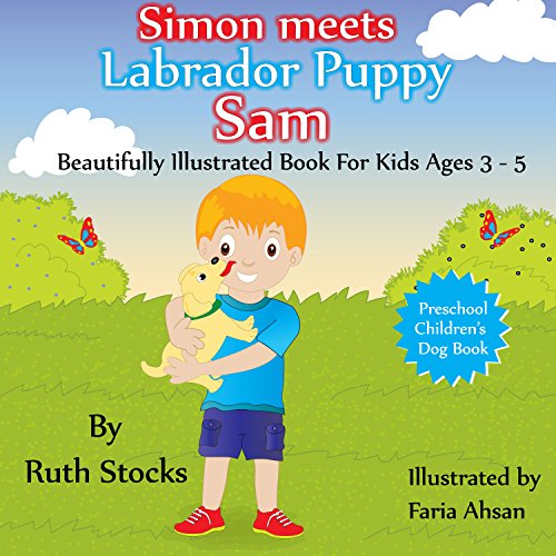 Amazon | Simon Meets Labrador Puppy Sam! Beautifully Illustrated Book ...