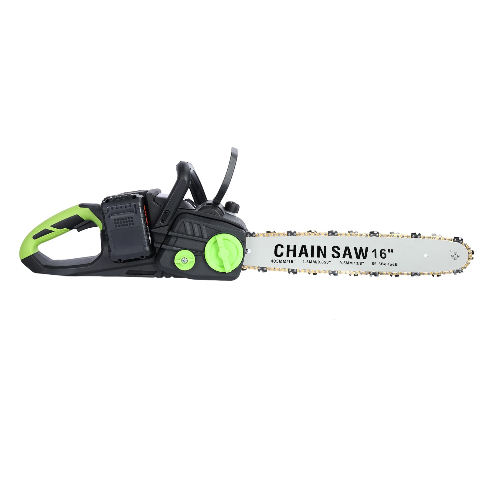 Amazon.com: 40V Cordless Chainsaw 16 Inch, Brushless Motor Electric ...