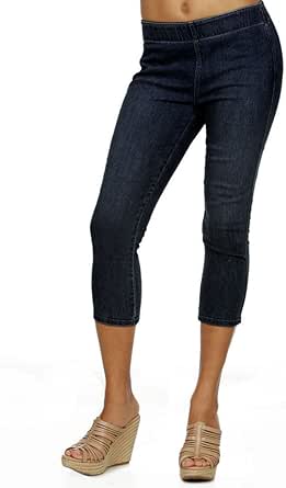 Amazon.com: Miraclebody Jeans Women's Louise Cropped Jegging Woodbridge ...