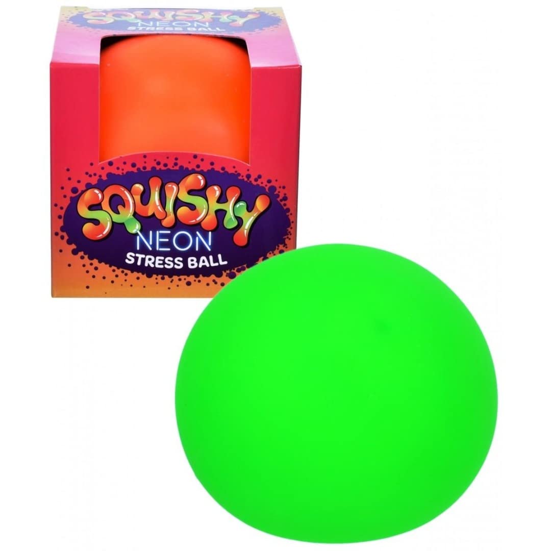 KandyToys Squishy Neon Stress Ball - 3 colours (One Colour Sent At ...