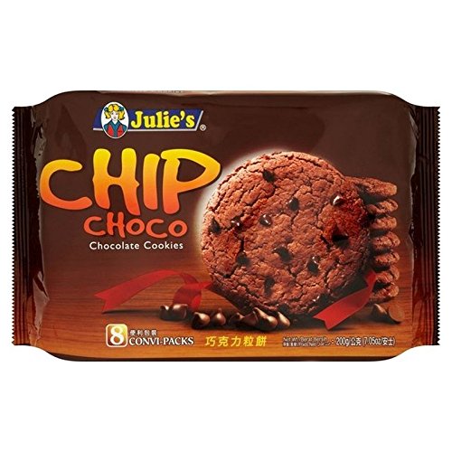 Amazon.com : Julie's Chip Chocolate Cookies 200g : Grocery & Gourmet Food