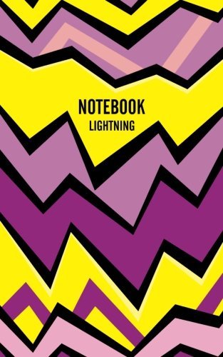 Lightning Notebook (Jotter): Fun notebook/jotter with 96 ruled/lined ...