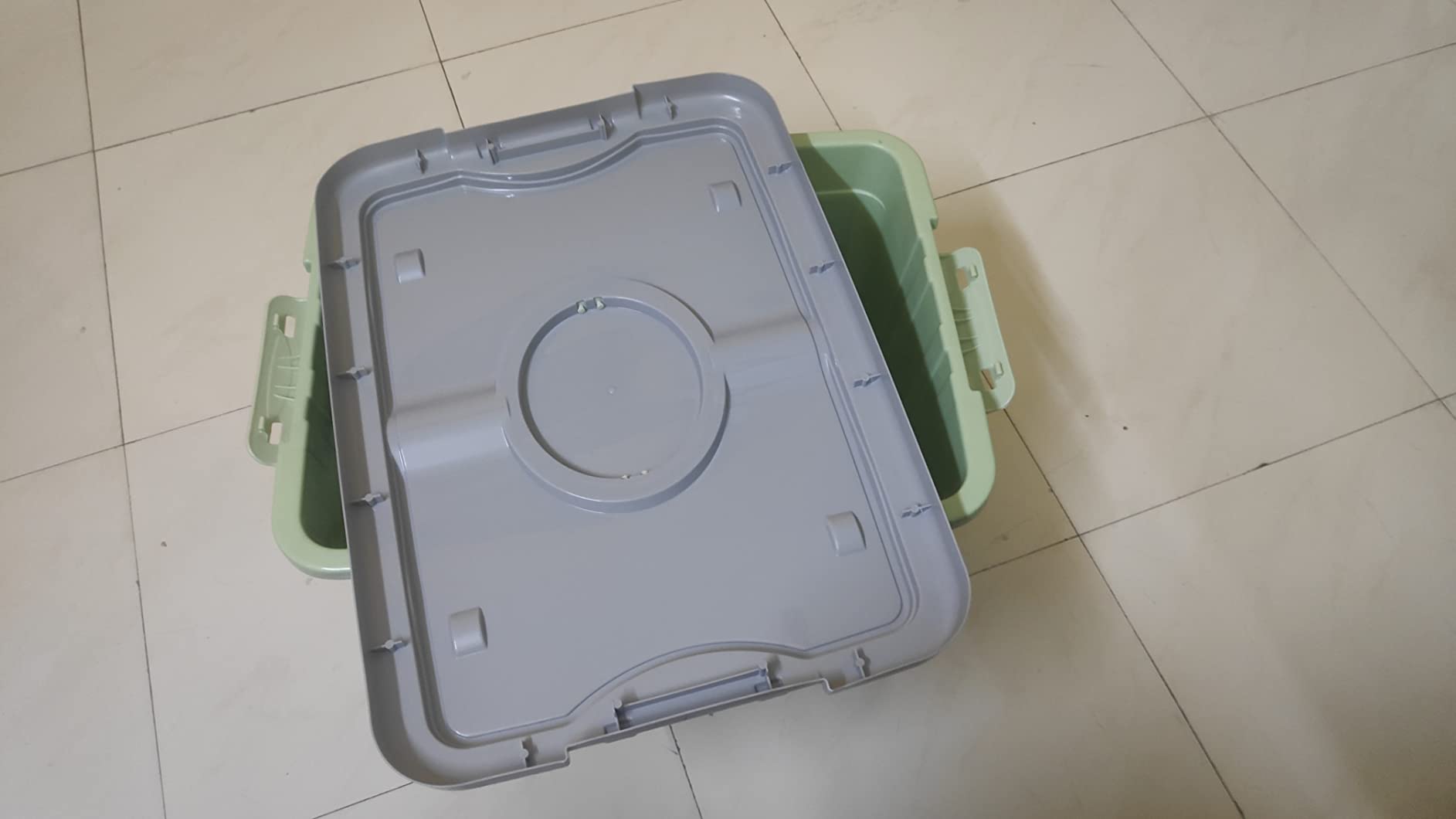 TIED RIBBONS Plastic Multipurpose Storage Container with Closing Lid ...