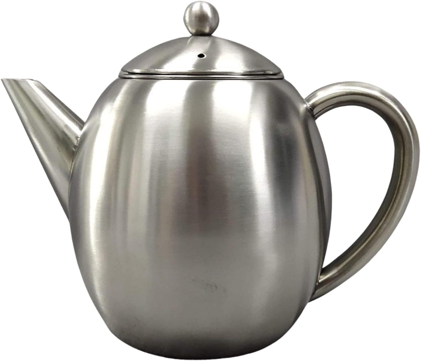 Buy AJAY STEEL Stainless Steel Tea Serving Pot with Handle, Large ...