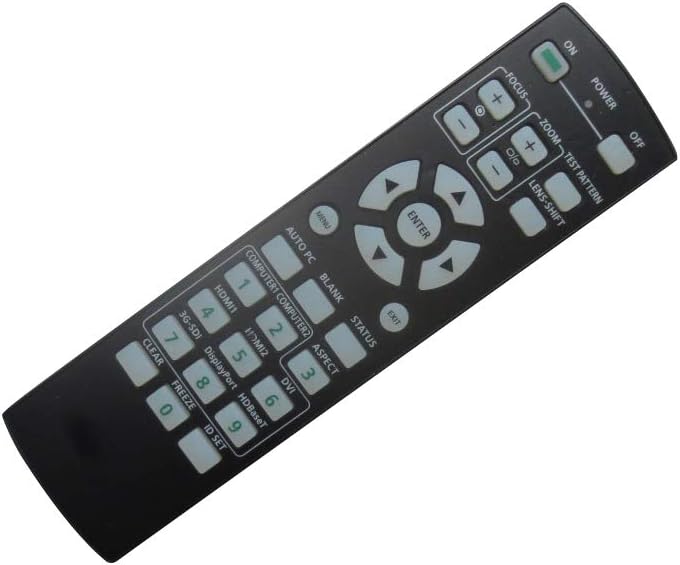 Amazon.com: HCDZ Replacement Remote Control for Vivitek DU8190Z DU9800Z ...