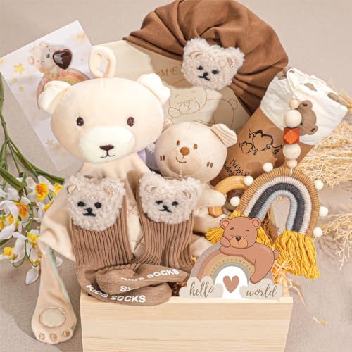 Amazon.com : EERKEOD Baby Gift Set for Newborn New Baby Gift Set ...