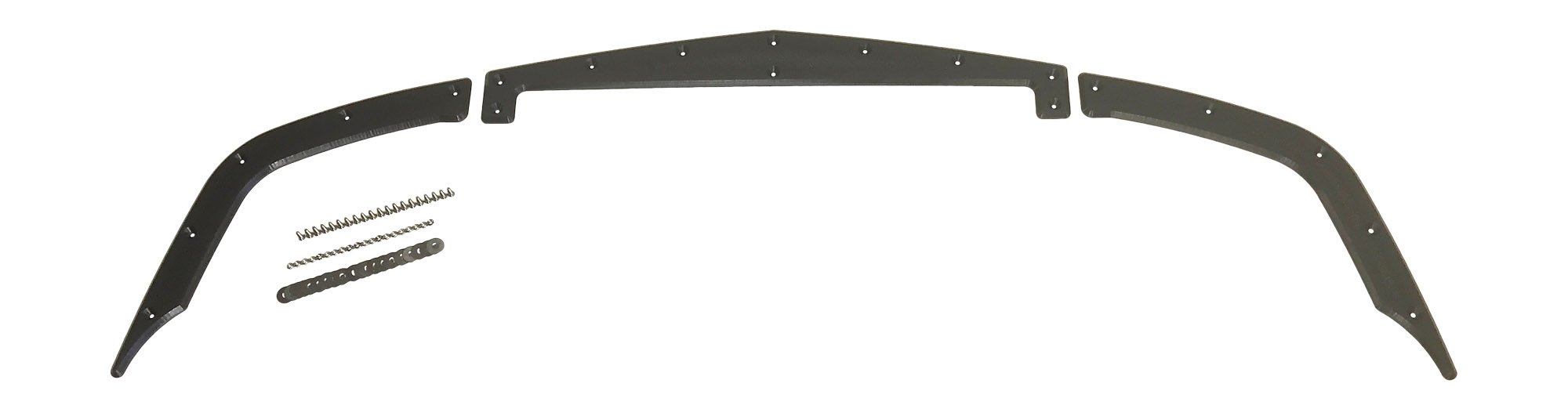 Amazon.com: ProTEKt C5 Corvette Front Bumper Protection Skid Plates ...