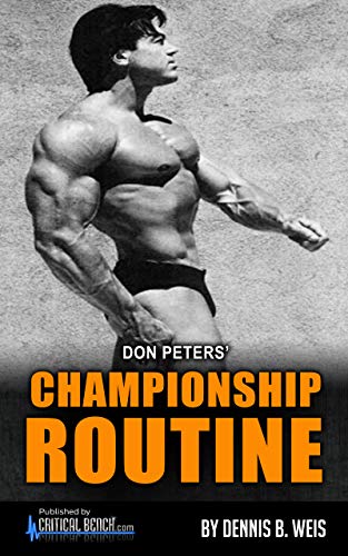 Don Peter's CHAMPIONSHIP ROUTINE (English Edition) eBook : Bench ...