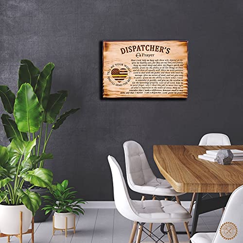 Amazon.com: Personalized Dispatcher's Prayer Plaque | Thin Yellow Line ...