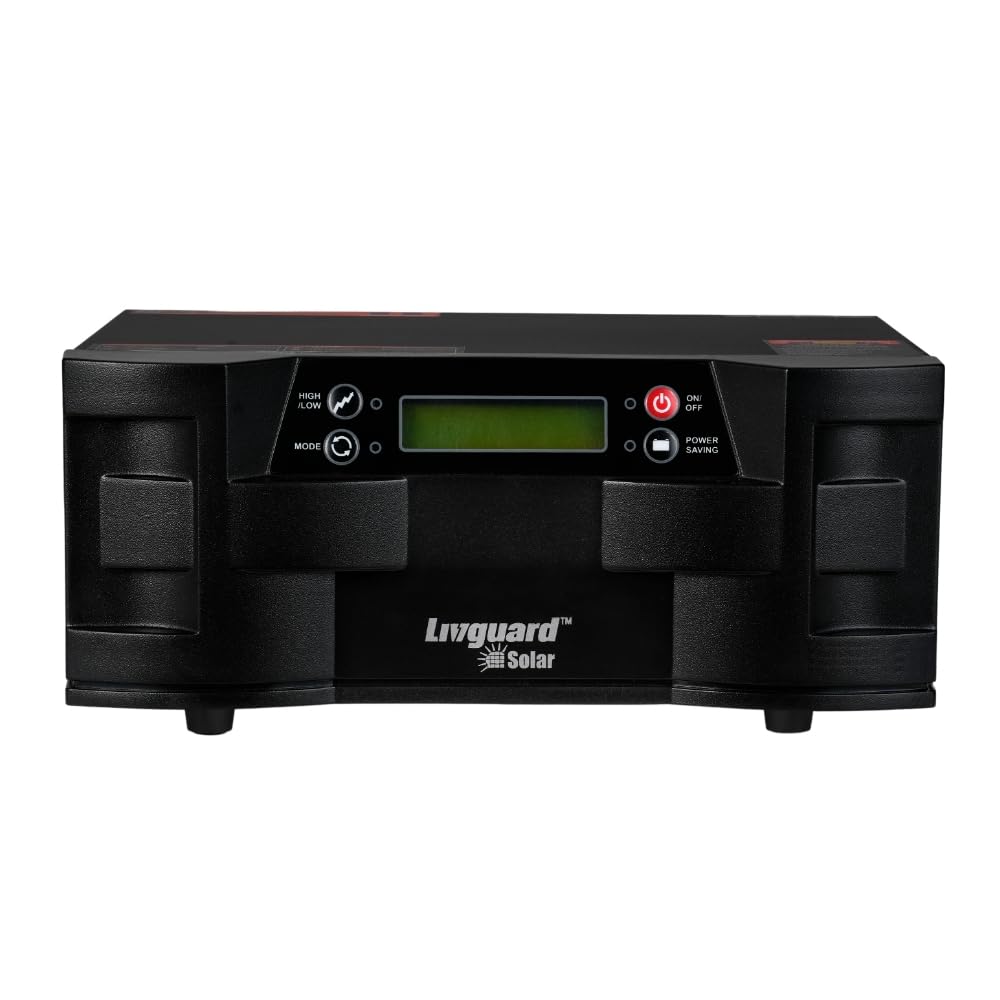 Livguard Solar Inverter 1500 VA Pure Sine Wave Inverter with Built-in ...
