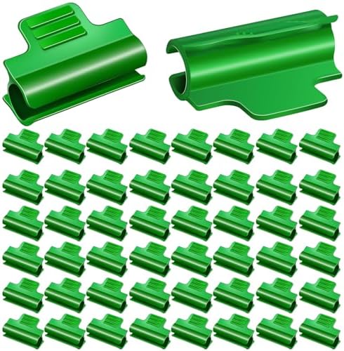 Amazon.com: FillTouch 200 Pcs Greenhouse Clamps for 0.43"/ 11mm PVC ...