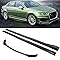 Amazon.com: Glossy Black&Red Universal Front Bumper Lip Spoiler ...