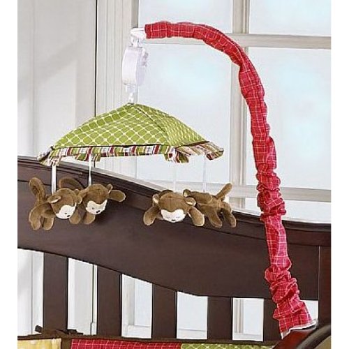 Amazon.com : Cocalo 4 Lil Monkeys Musical Mobile : Nursery Mobiles : Baby
