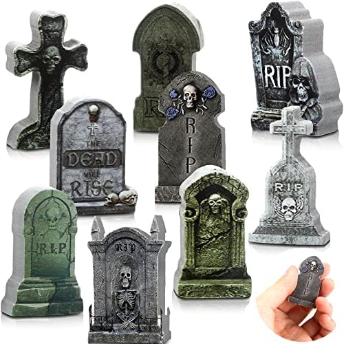Amazon.com : Thyle 30 Pcs Halloween Resin Miniature Figurines Mini ...