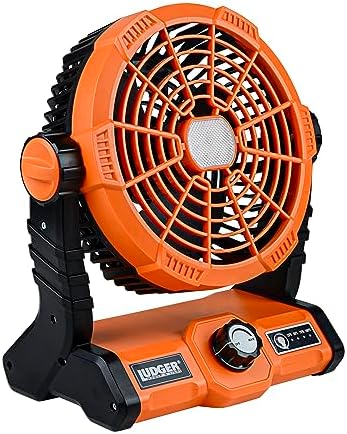 Amazon.com: LUDGER 7" 3-in-1 Rechargeable Fan (EL-705WF), Portable, LED ...