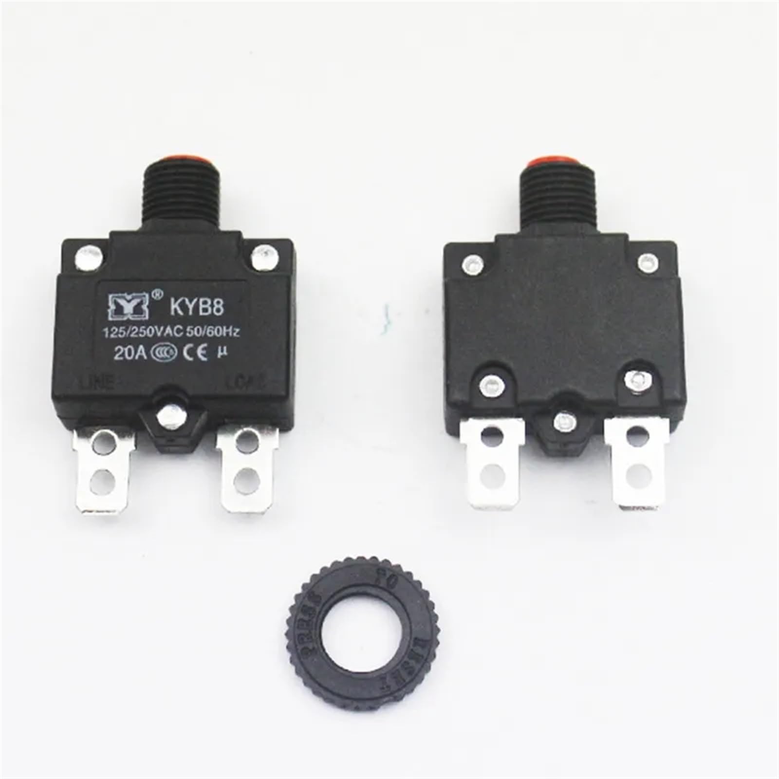 Snapklik.com : 2pcs One Phase Motor Current Thermal Overload 10A 15A ...