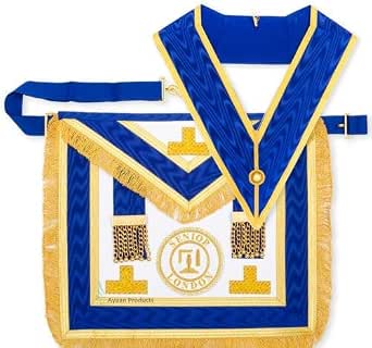 Masonic Craft Provincial Senior London Grand Rank Dress Apron Collar ...