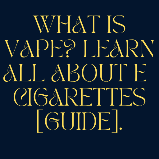 WHAT IS VAPE? LEARN ALL ABOUT E-CIGARETTES [GUIDE]. - App on Amazon ...