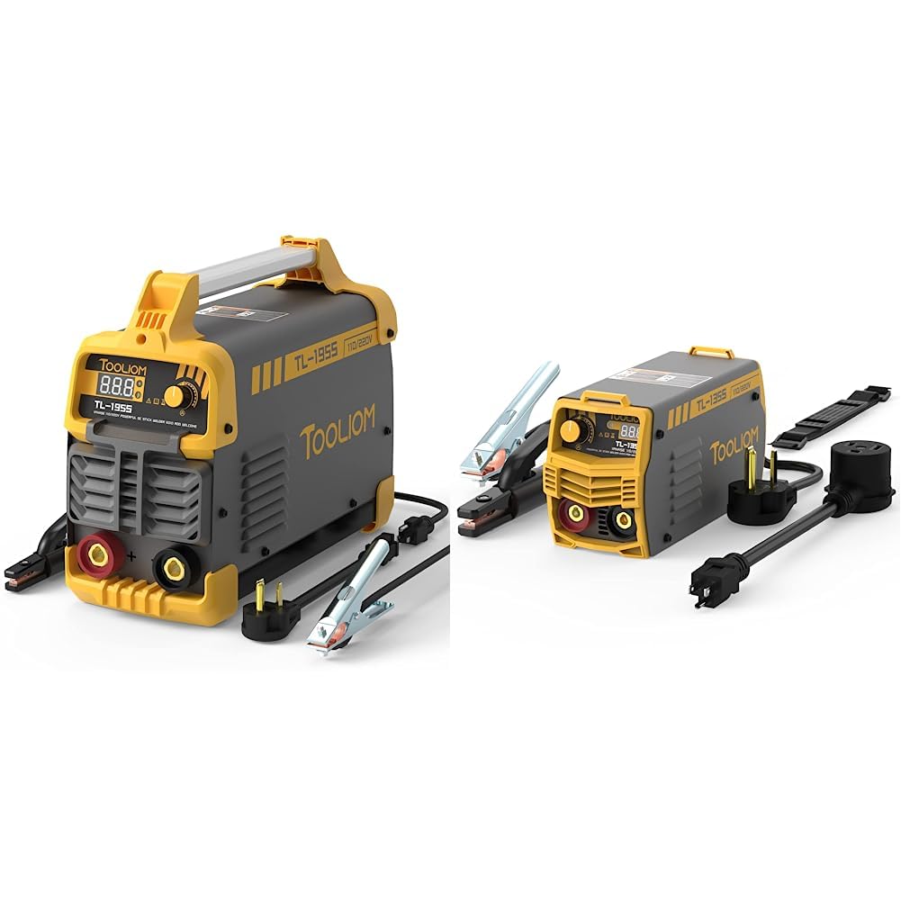 TOOLIOM 195A Stick Welder 110/220V Dual Voltage MMA Welder Digital ...